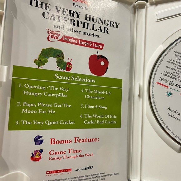 Other | The Very Hungry Caterpillar Dvd | Poshmark